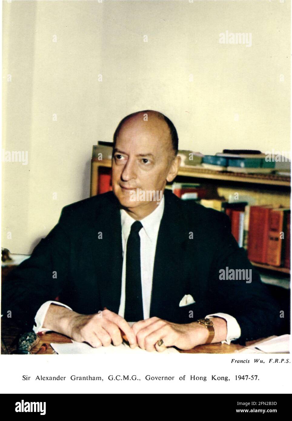 portrait of alexander grantham Stock Photo - Alamy