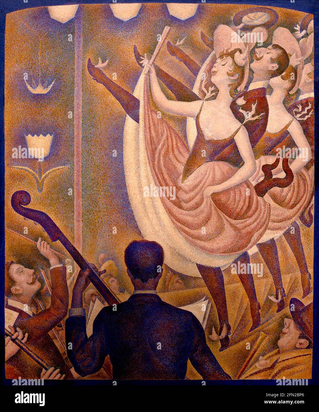 Le Chahut, Georges Seurat, 1889-1890, Kroller-Muller Museum, Hoge ...