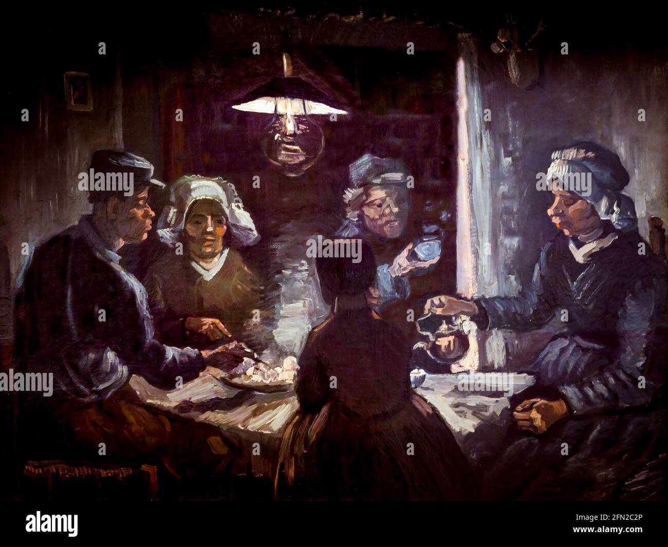 Potato eaters 1885 hi-res stock photography and images - Alamy