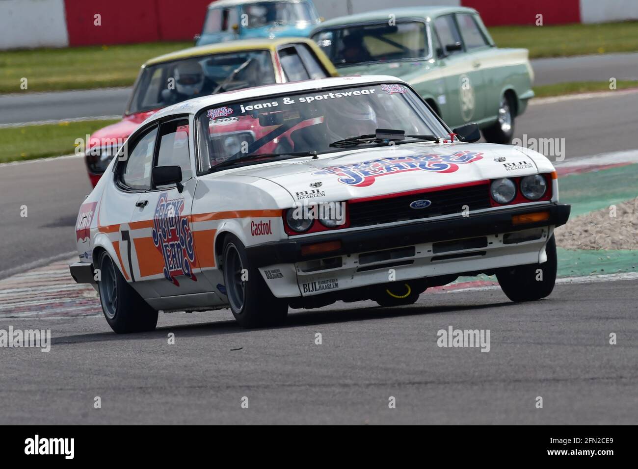 James Slaughter, Ford Capri Mk III, Historic Touring Car Challenge ...