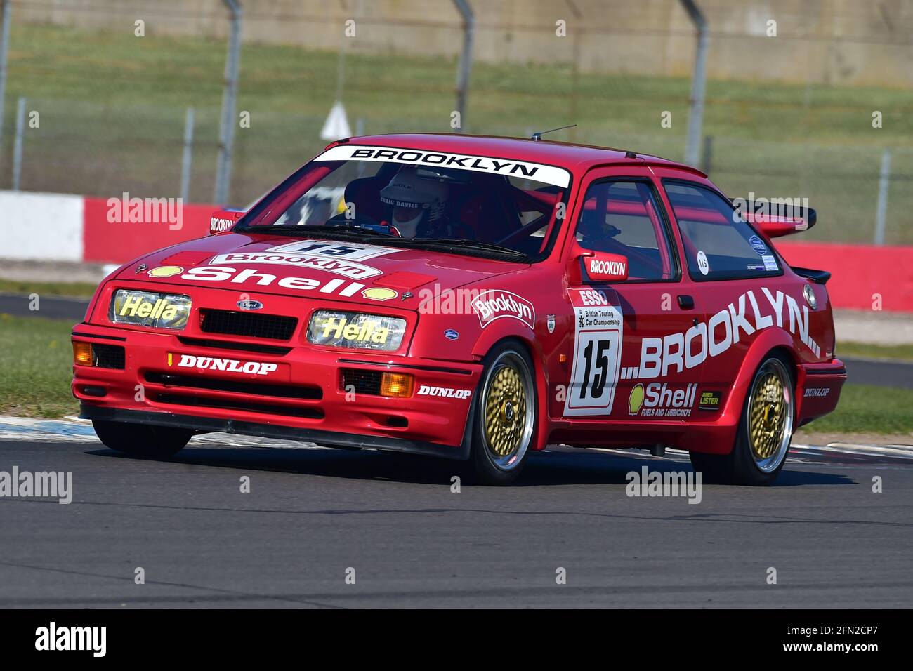 Craig Davies, Steve Soper, Ford Sierra Cosworth RS500, Historic Touring ...