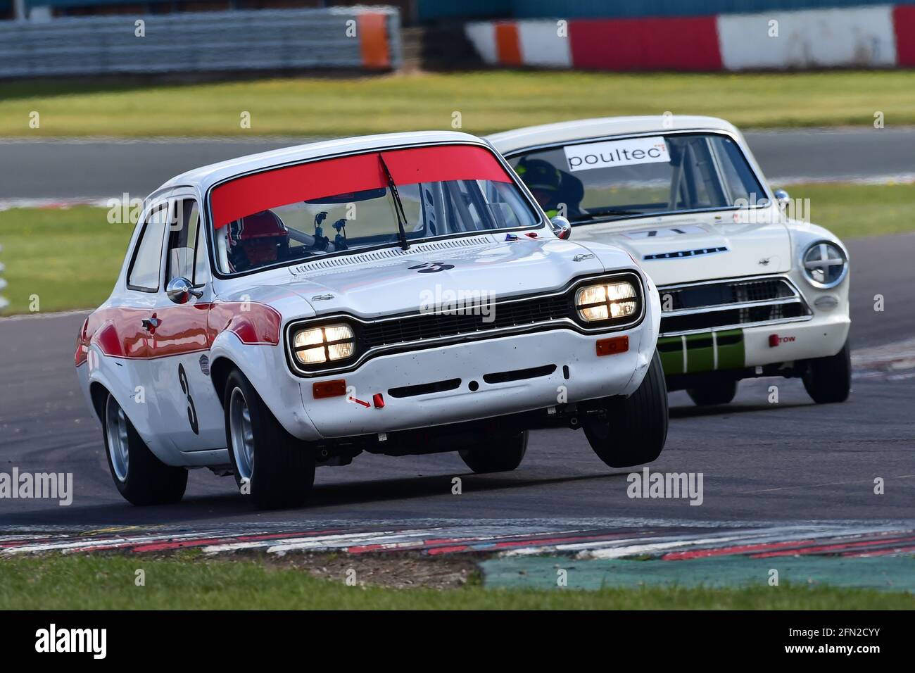 On three wheels through the Esses, Richard Dutton, Ford Escort Mk 1 ...