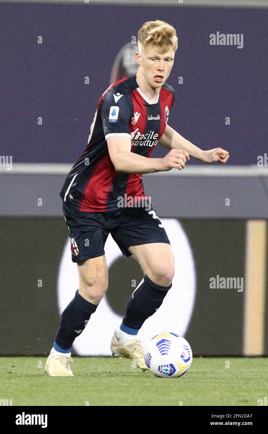 Bologna, Italy. 12th May, 2021. Mattias Svanberg (Bologna F.C.) during ...