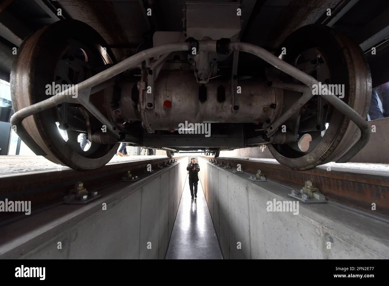 Railroad motor coach M 290.0 (or Tatra 68), so-called Slovenska Strela ...