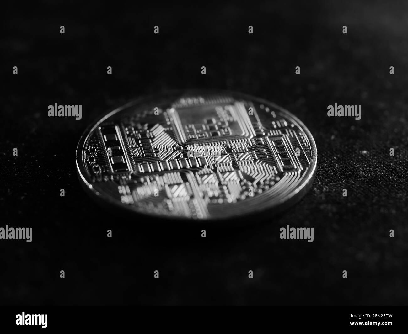 Cryptocurrency Black and White Stock Photos & Images - Alamy