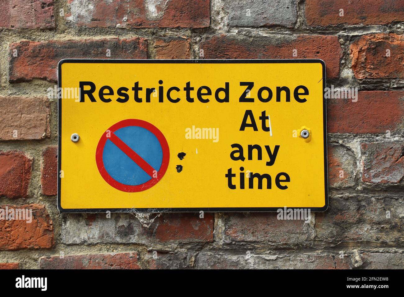 Restricted Traffic Zone High Resolution Stock Photography and Images ...