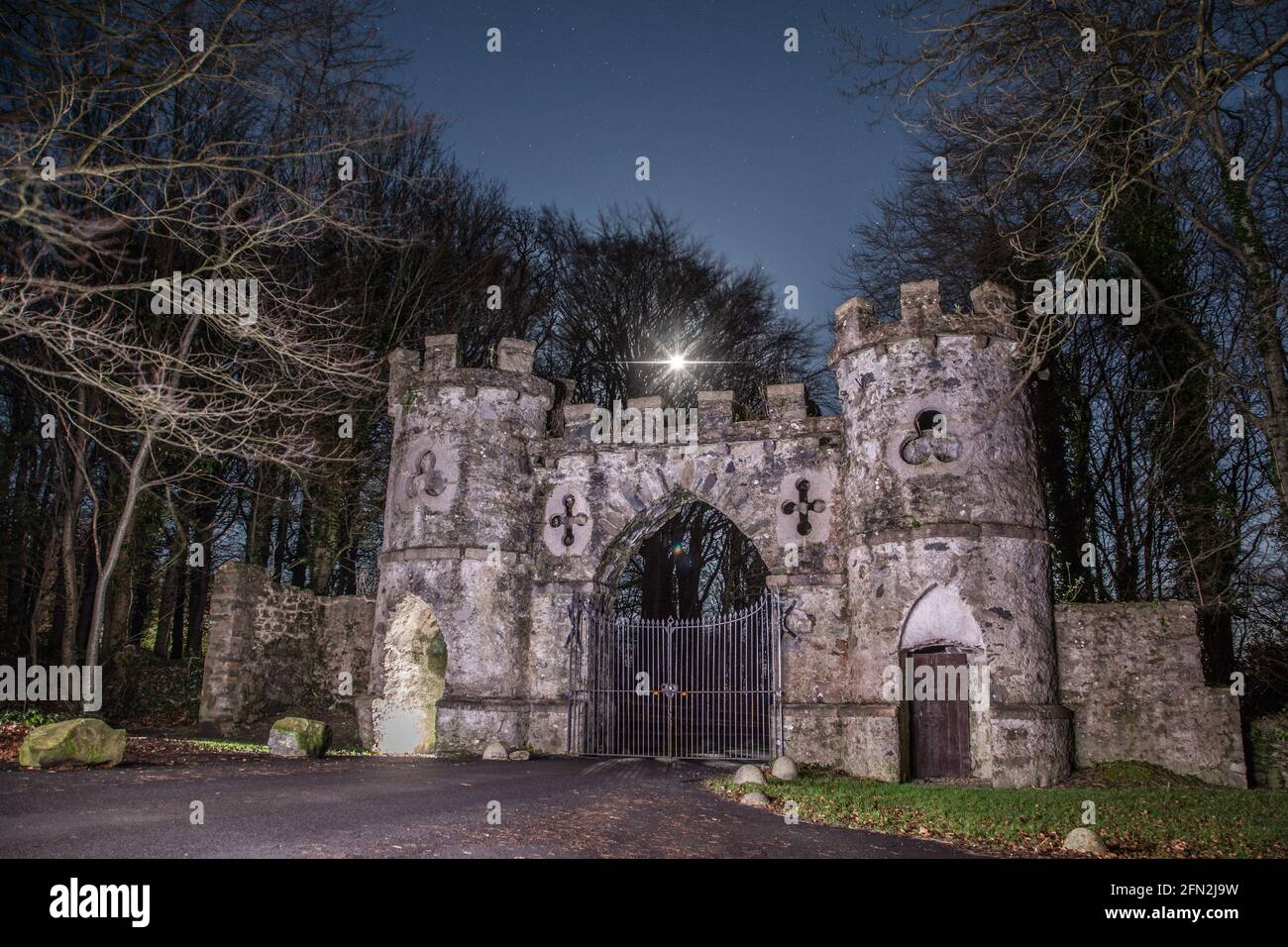 Tollymore forest gate hi-res stock photography and images - Alamy