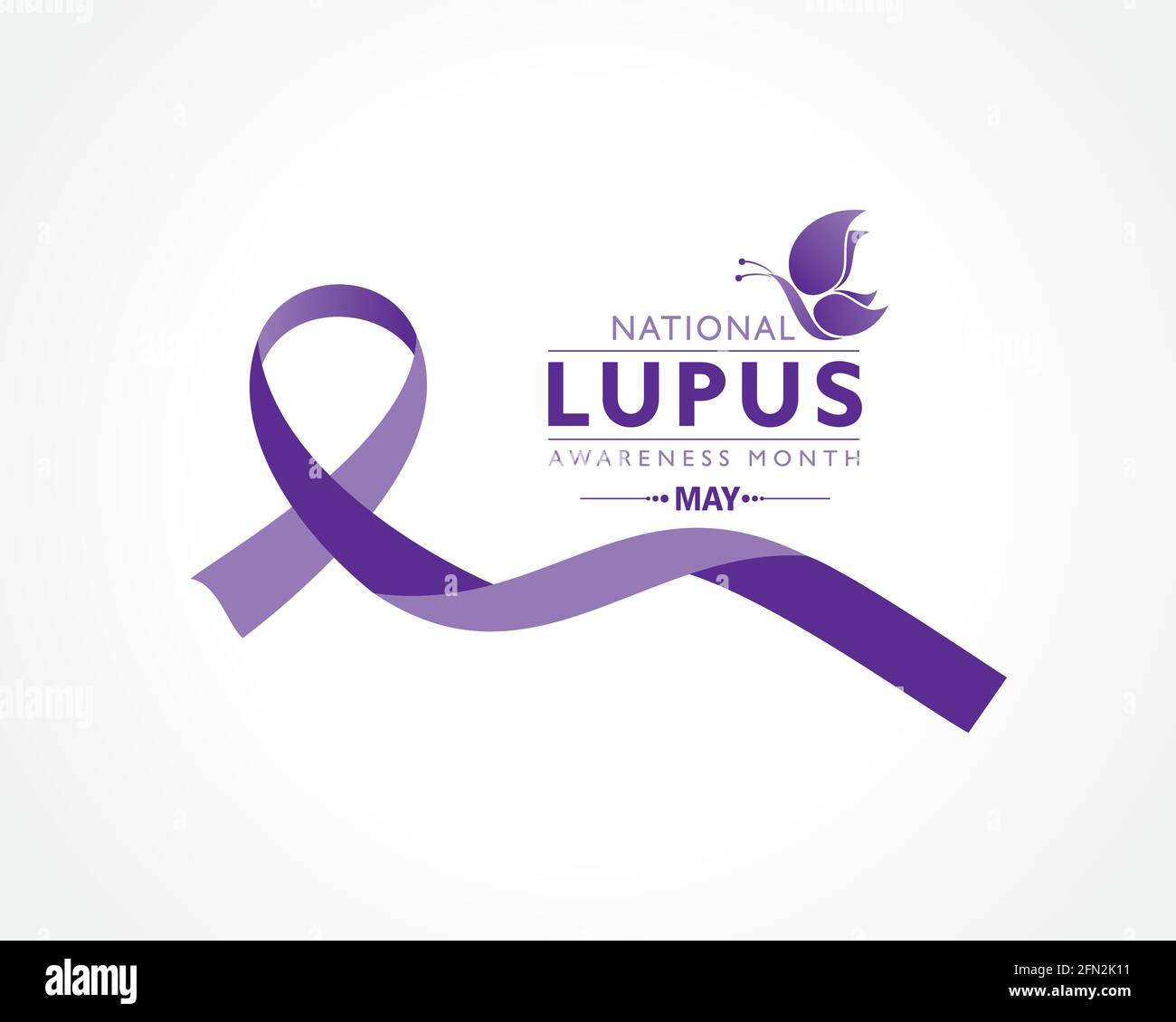 Vector Illustration of Lupus Awareness Month observed in May Stock Vector Image & Art - Alamy