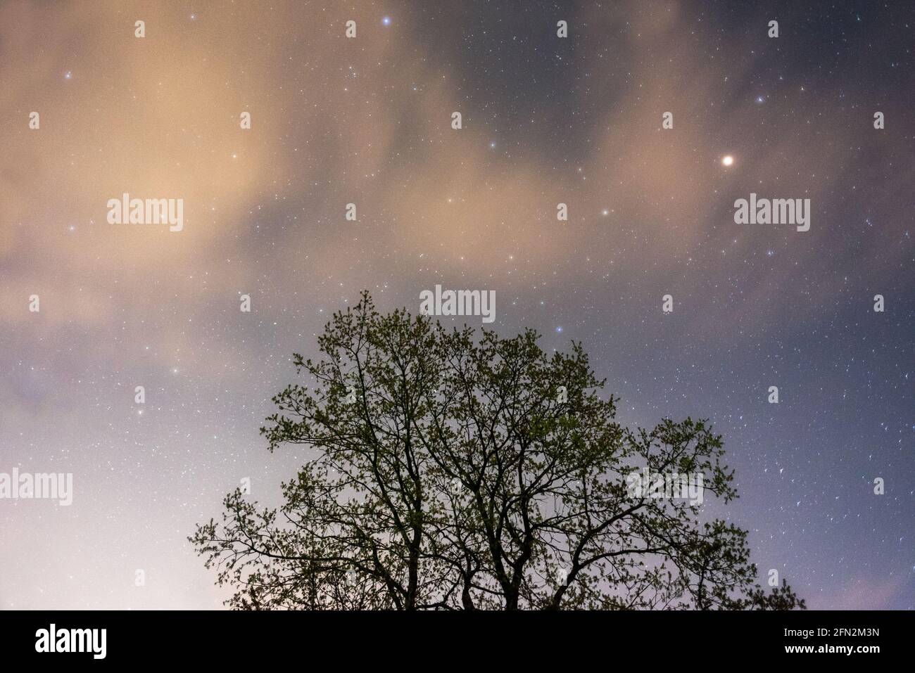 Mesmerizing scenery of a sunset sky Stock Photo - Alamy