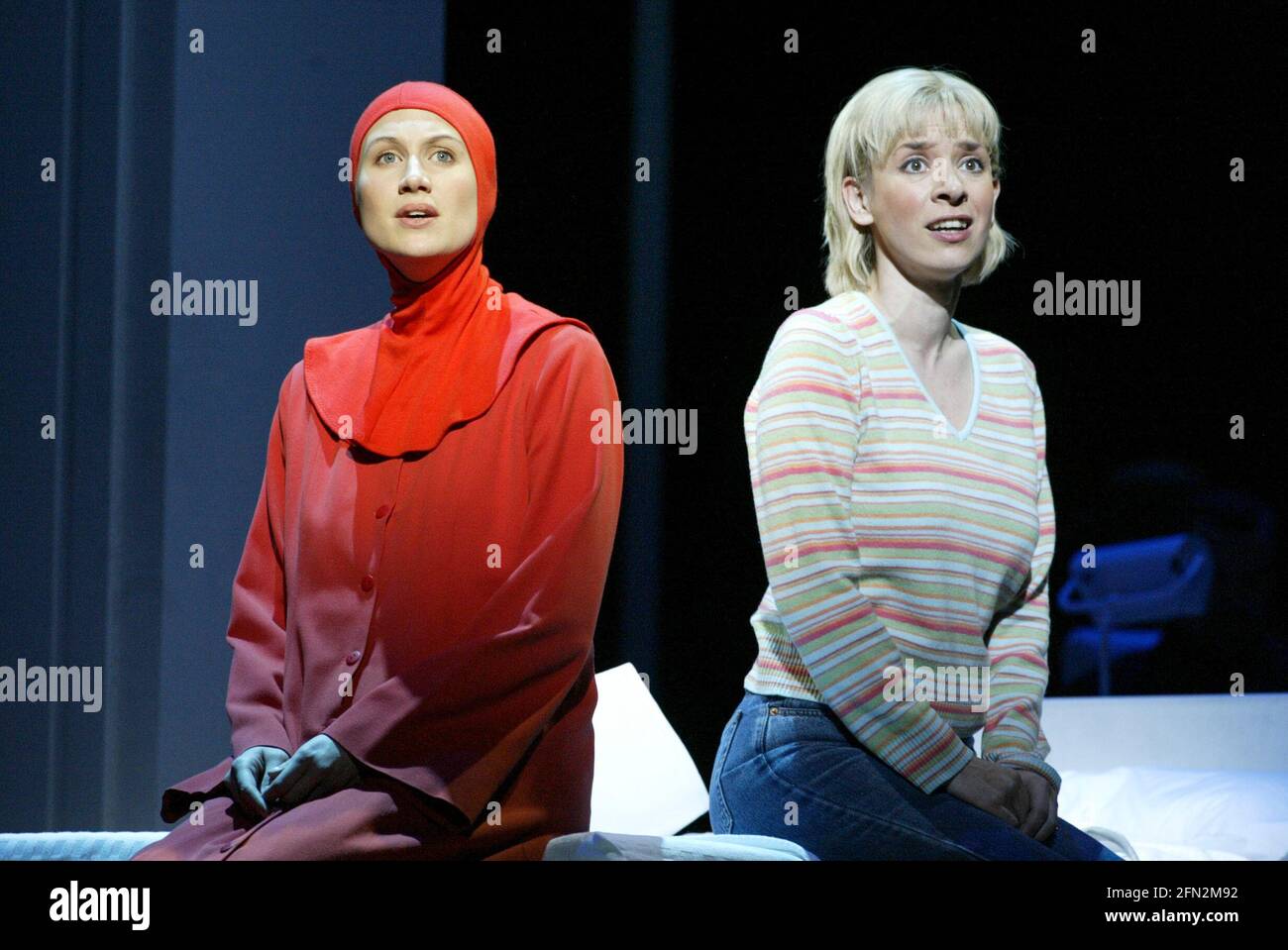 l-r: Stephanie Marshall (Offred), Heather Shipp (Offred) in THE ...