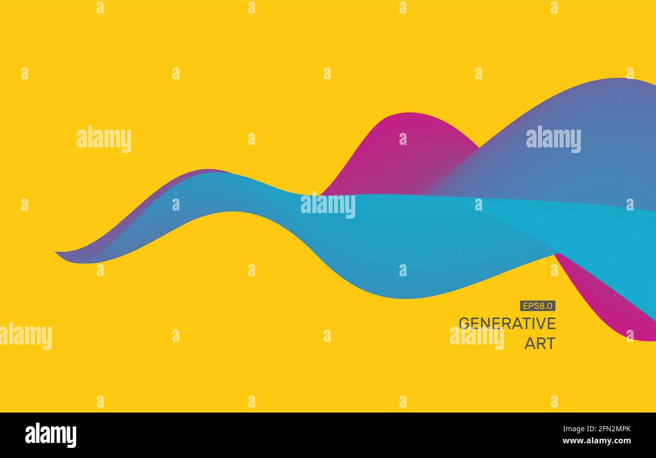 Abstract wavy pattern. Background for design. Vector Illustration Stock ...