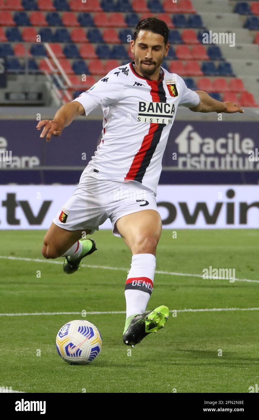 Edoardo Goldaniga (Genoa Football Club) during the Italian Serie A ...