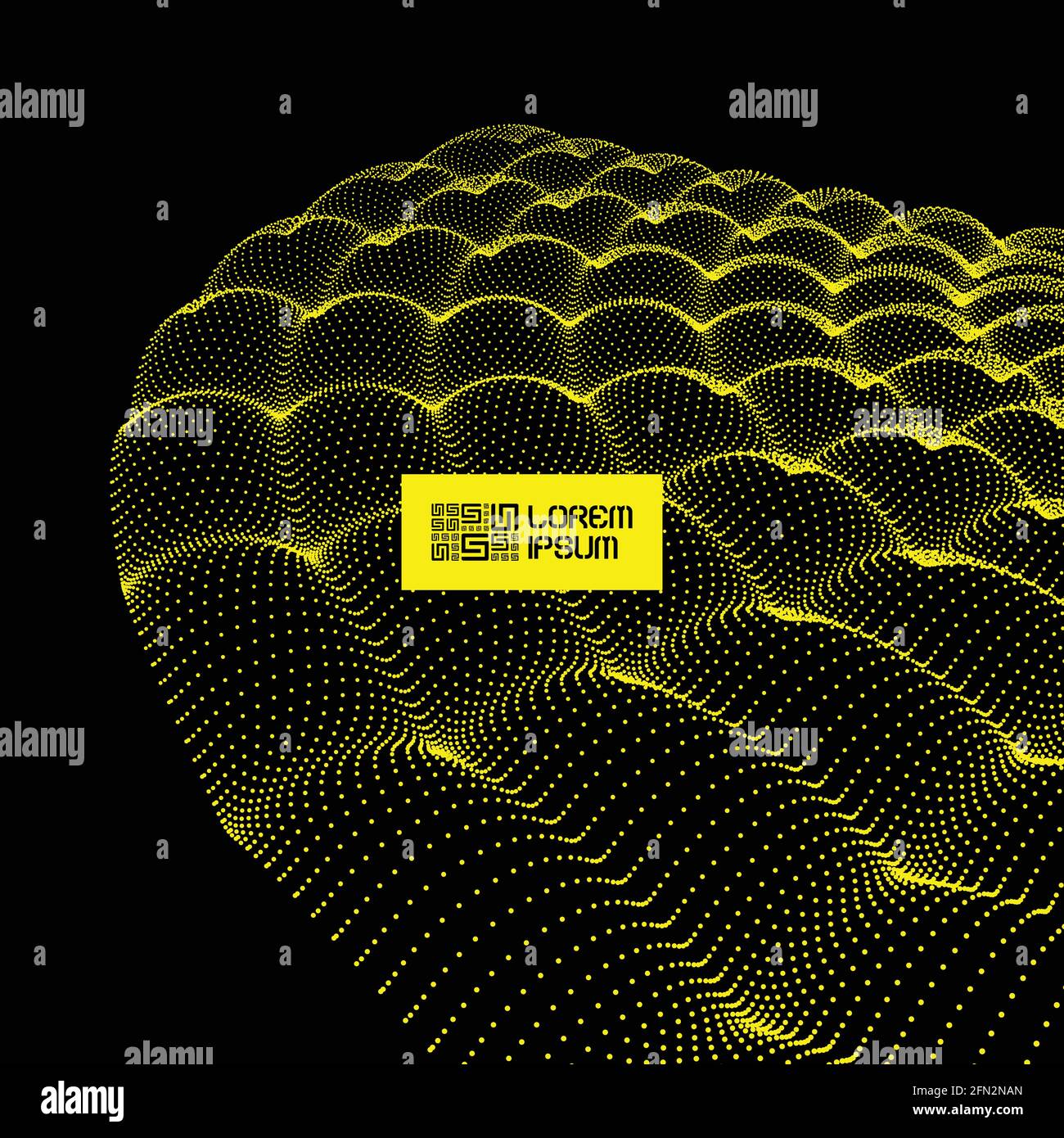 Undulated mesh Stock Vector Images - Alamy