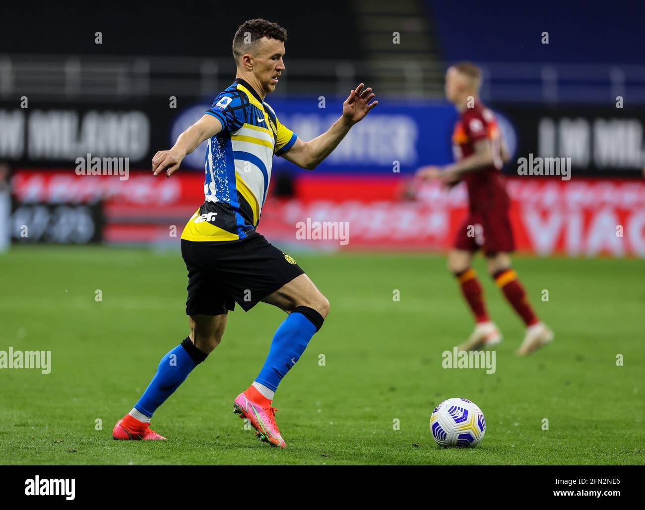 Milan, Italy. 12th May, 2021. Ivan Perisic of FC Internazionale in ...