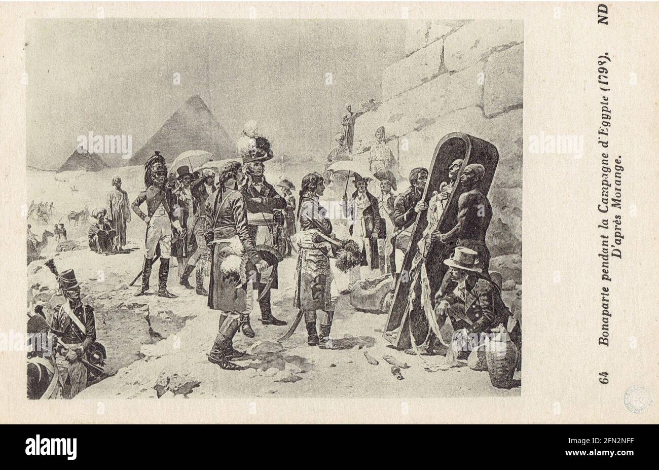 Bonaparte en Egypte en 1798 Stock Photo - Alamy