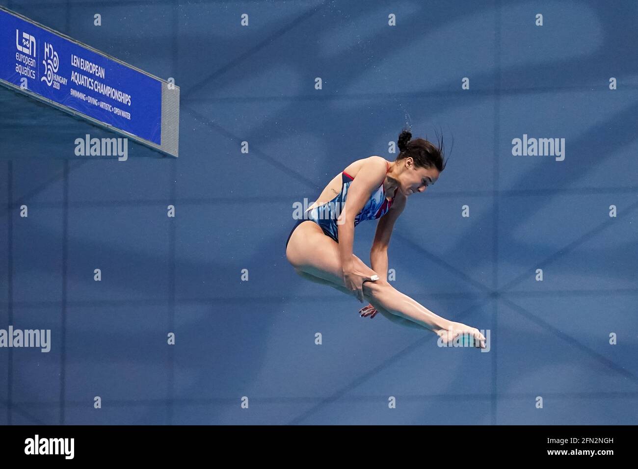 Budapest, Hungary. 13th May, 2021. BUDAPEST, HUNGARY - MAY 13: Maissam Naji of France competing ...