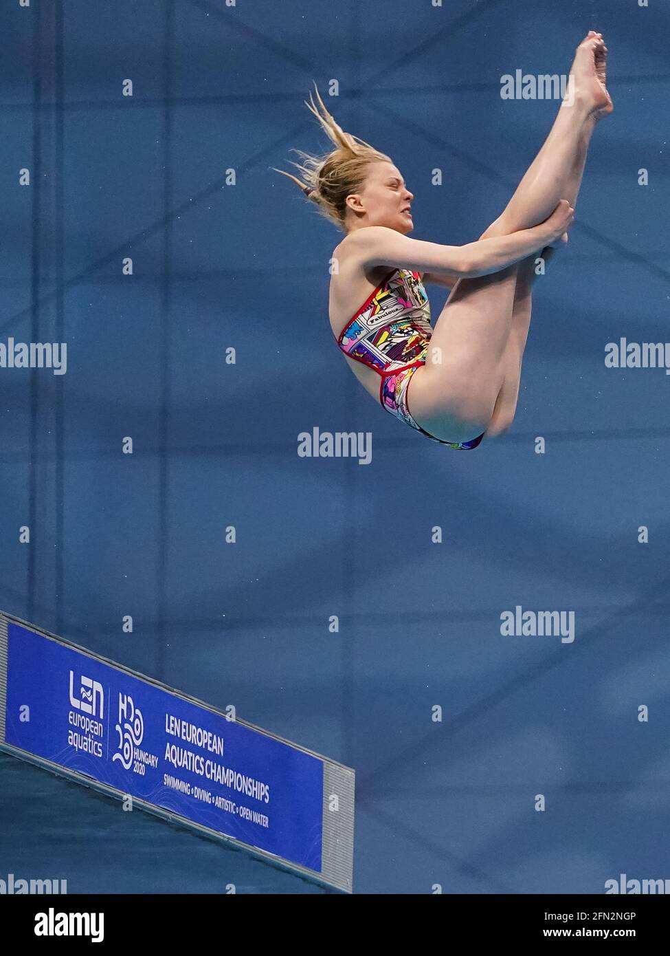 Budapest, Hungary. 13th May, 2021. BUDAPEST, HUNGARY - MAY 13: Sofiia ...