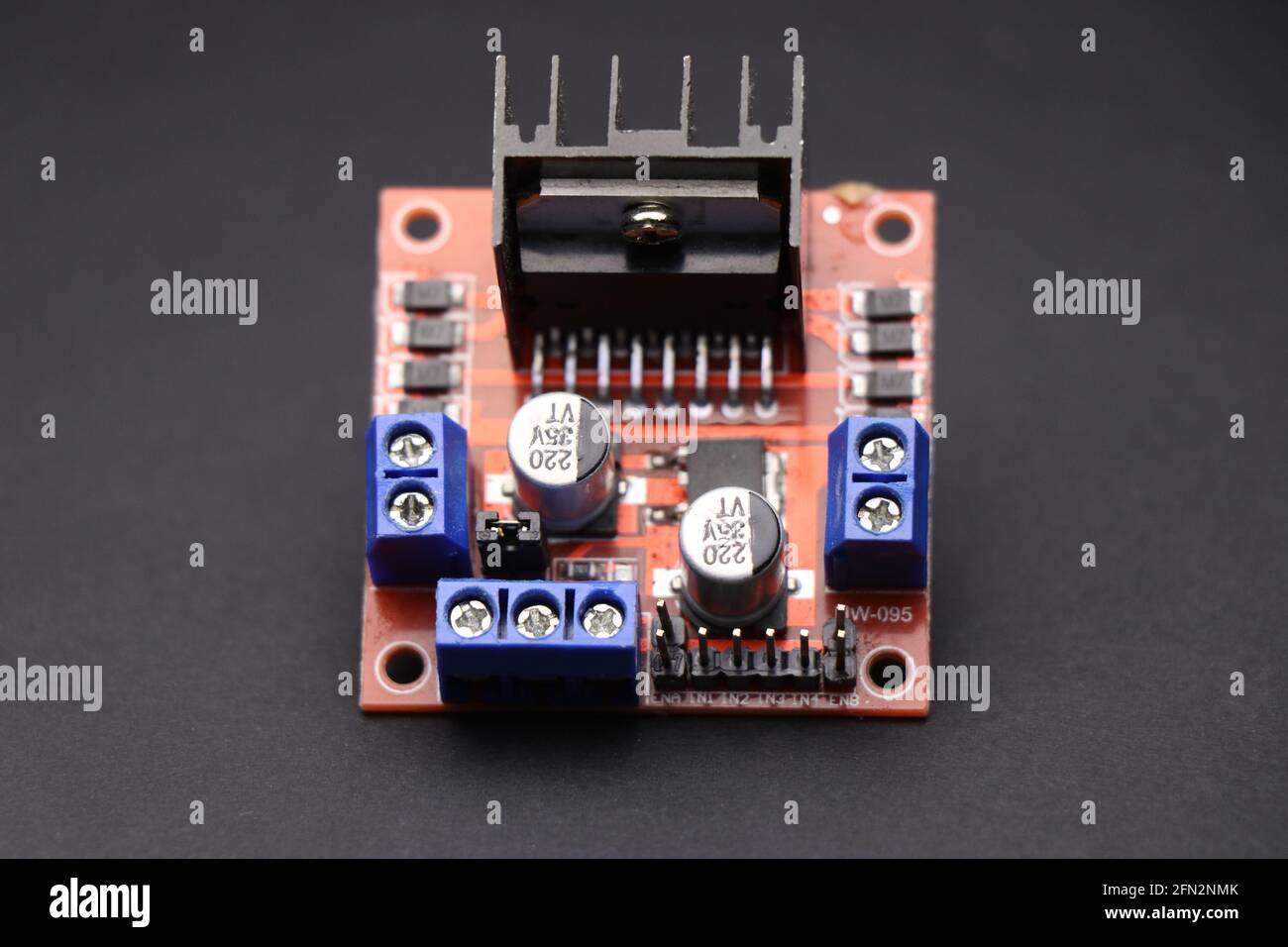 Motor driver used in interface between motor and control circuits used ...