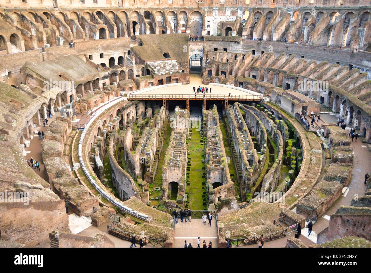 The Colosseum - Colosseo - where the gladiators fought, one of the most ...