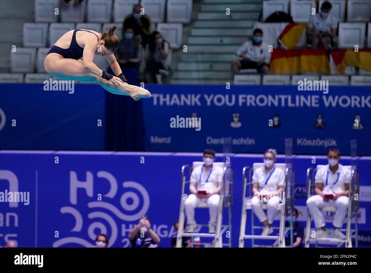 Budapest, Hungary. 13th May, 2021. BUDAPEST, HUNGARY - MAY 13: Noemi Batki of Italy competing in ...