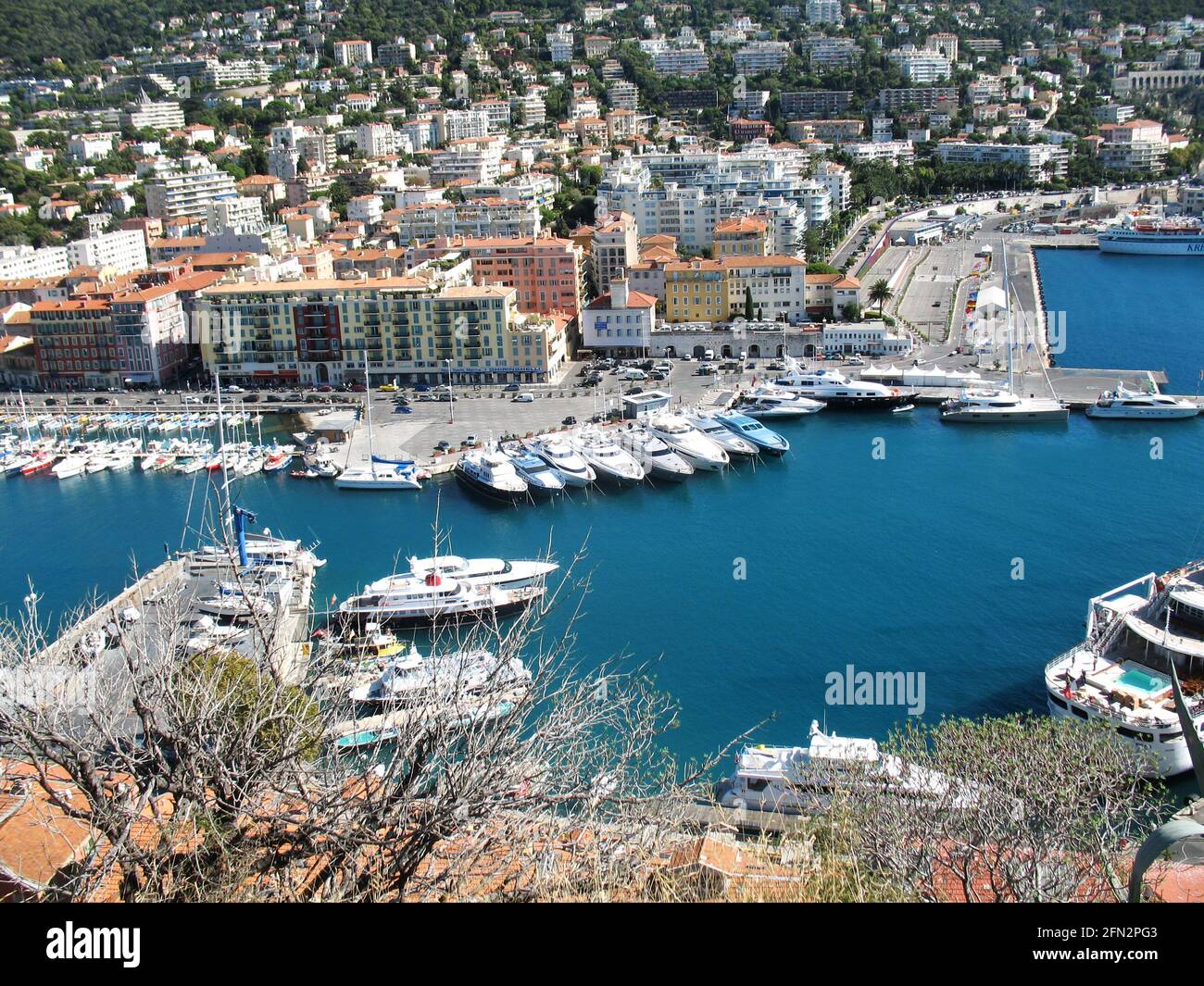 Nice france aerial hi-res stock photography and images - Alamy