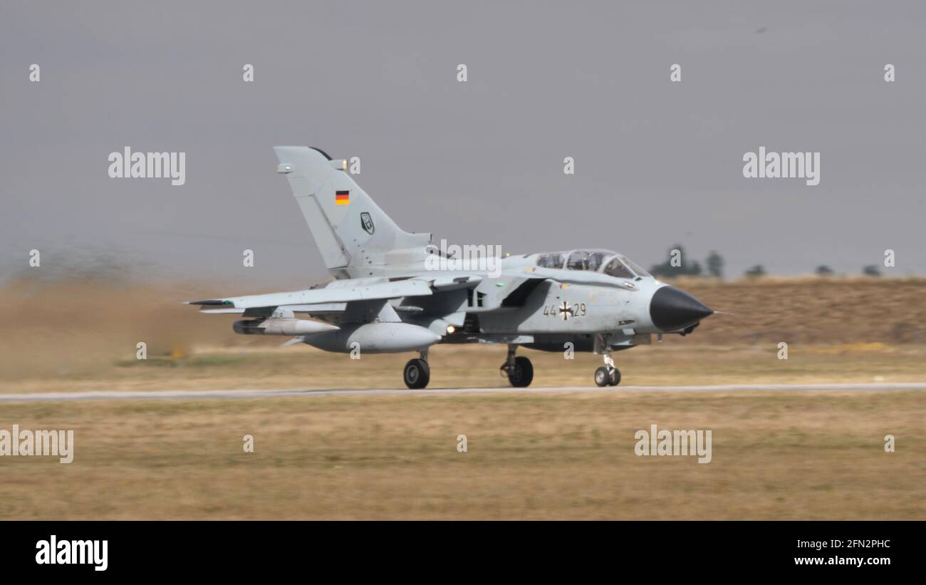 Evreux Air Base France JULY, 14, 2019 Panavia Tornado IDS of German Air ...