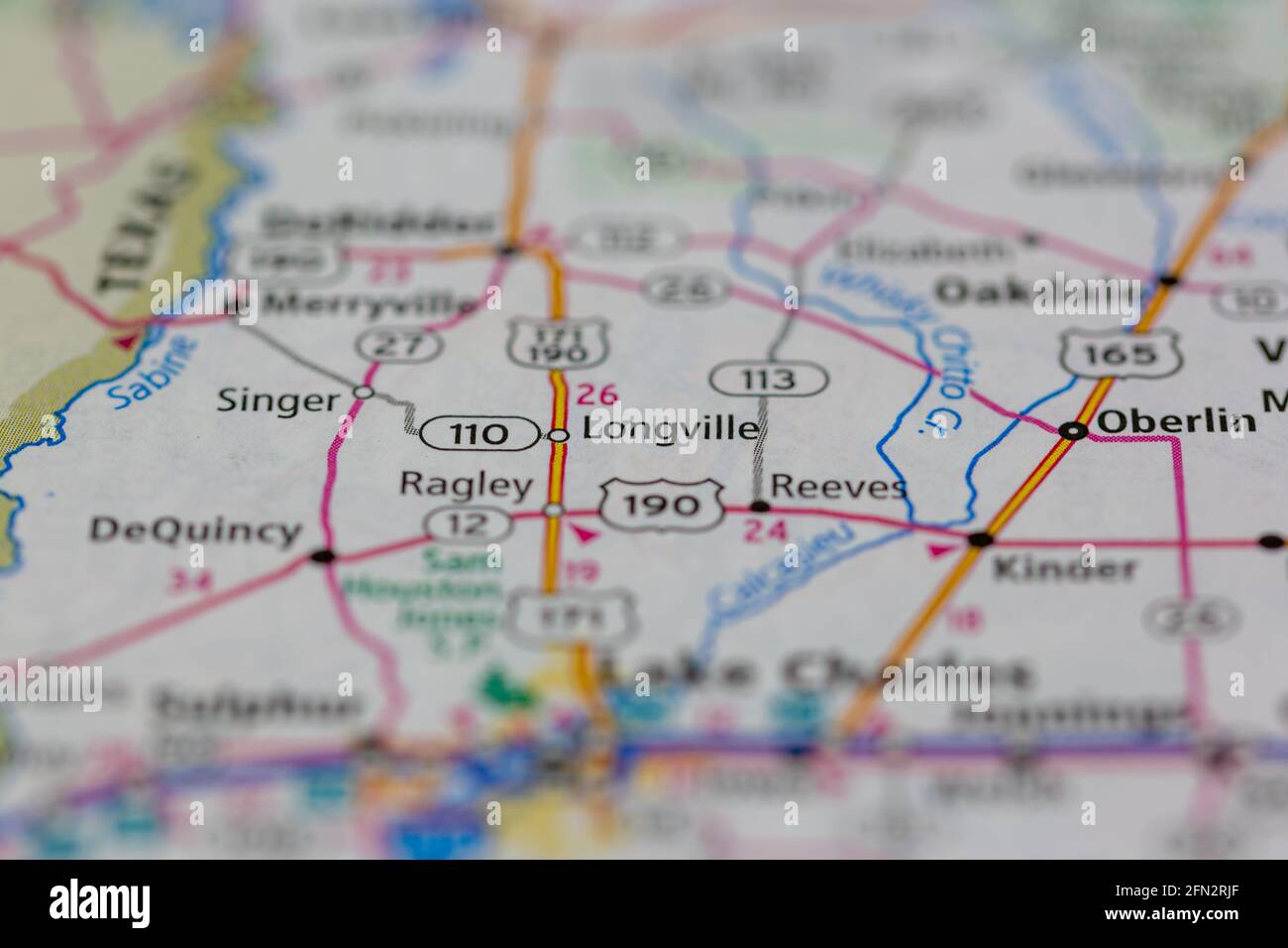 Longville map hi-res stock photography and images - Alamy