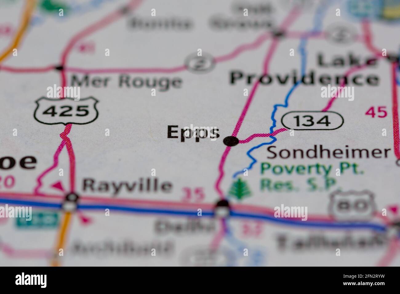 Epps map hi-res stock photography and images - Alamy