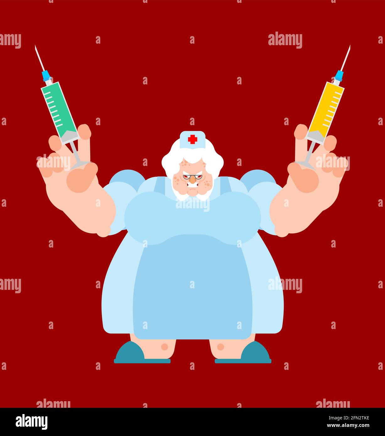 Syringes hospital Stock Vector Images - Alamy