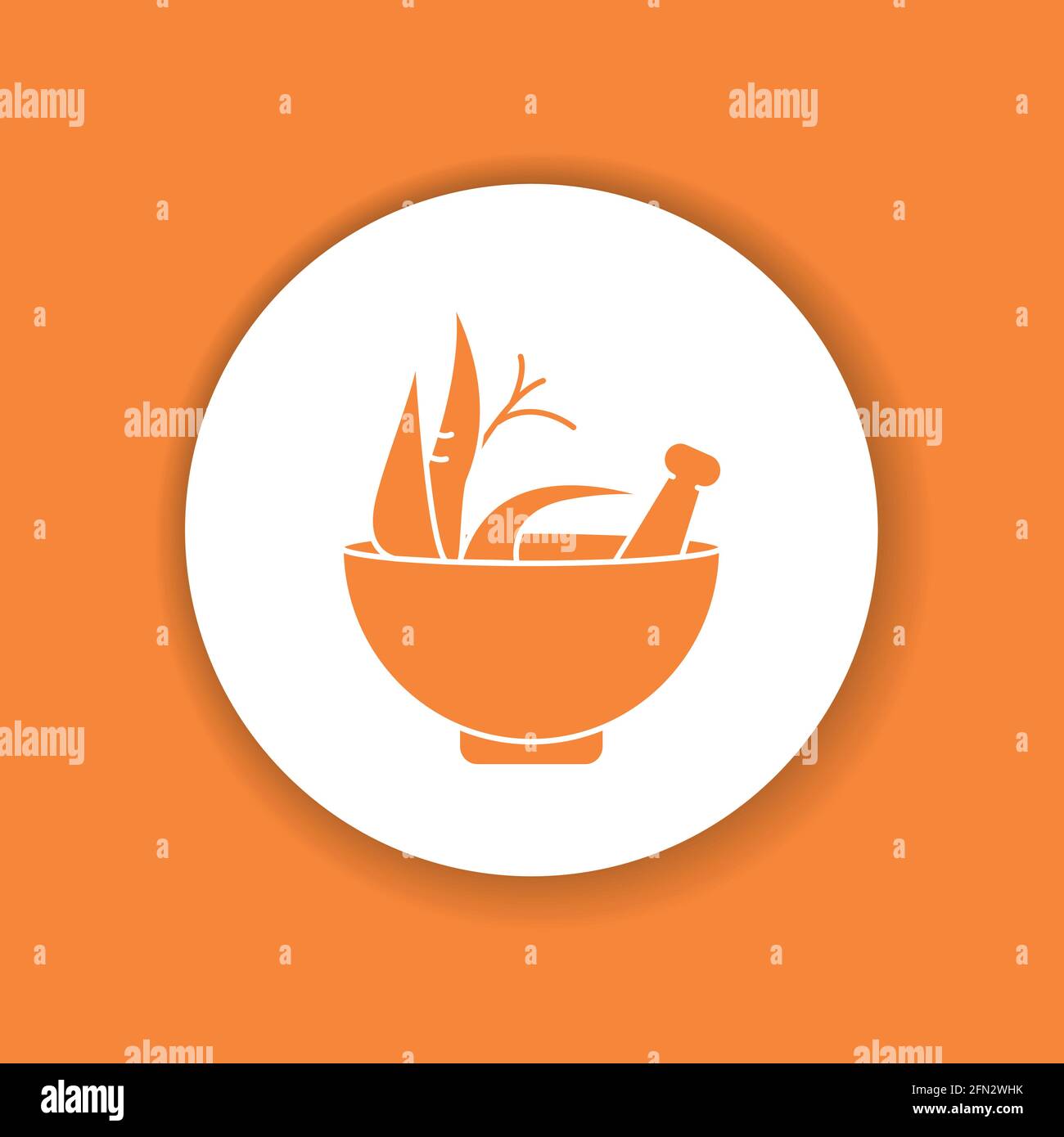 Ashwagandha bowl dry root medicinal herb glyph icon. Alternative ...