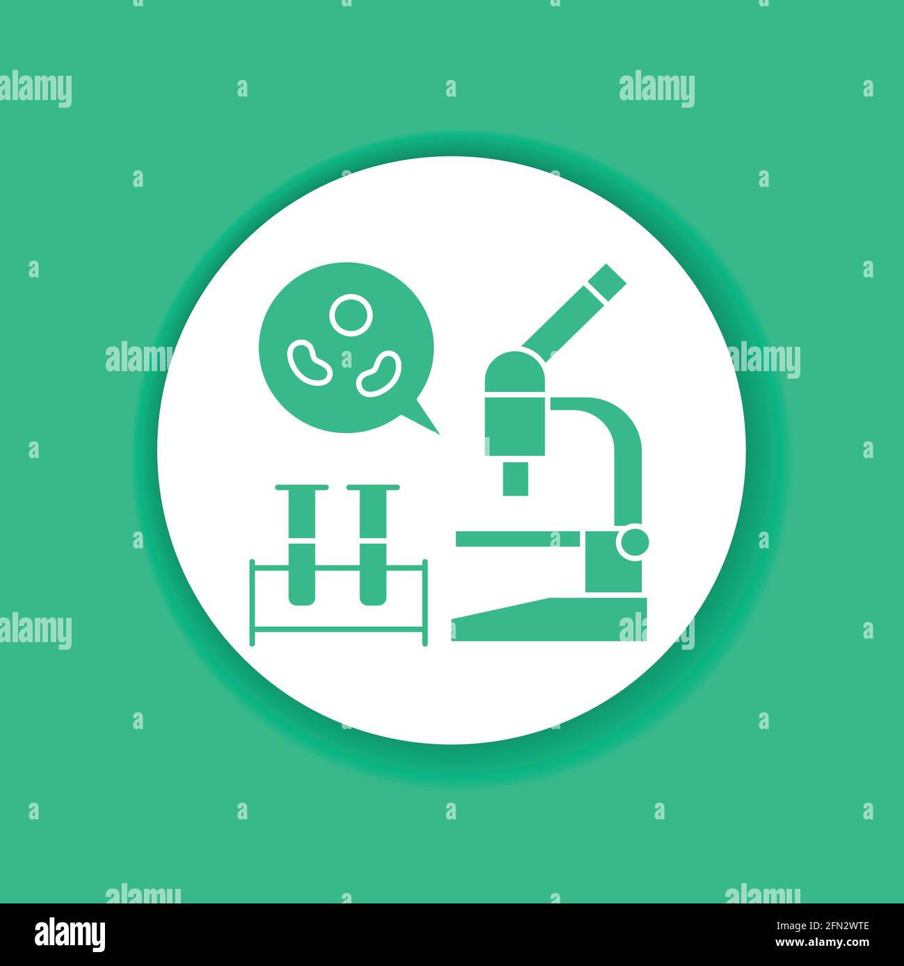 Blood test glyph icon. Medical and scientific concept. Laboratory ...