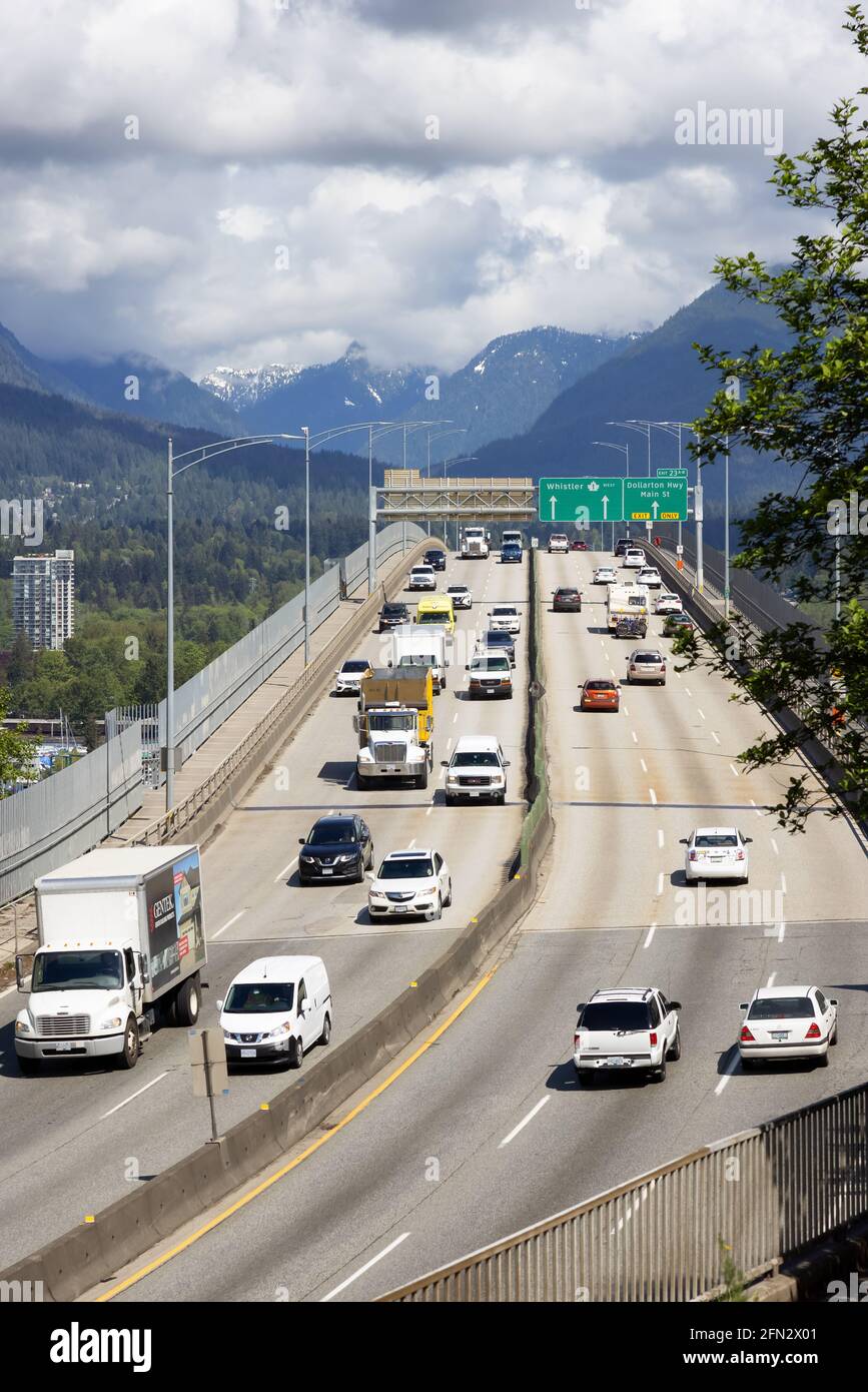 Vancouver iron bridge hi-res stock photography and images - Alamy