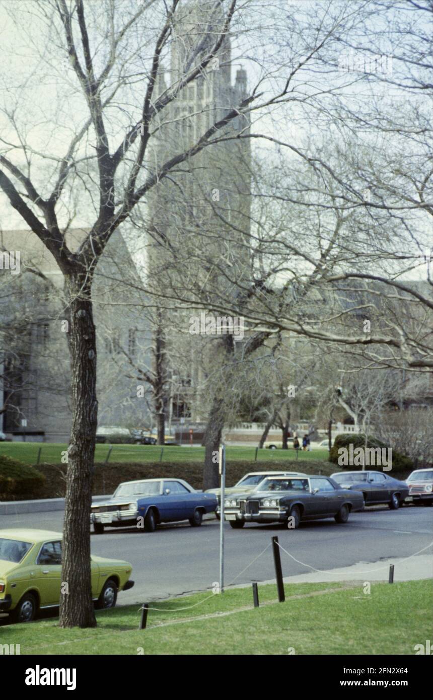 University of Chicago, Chicago IL., USA, 1977 Stock Photo - Alamy