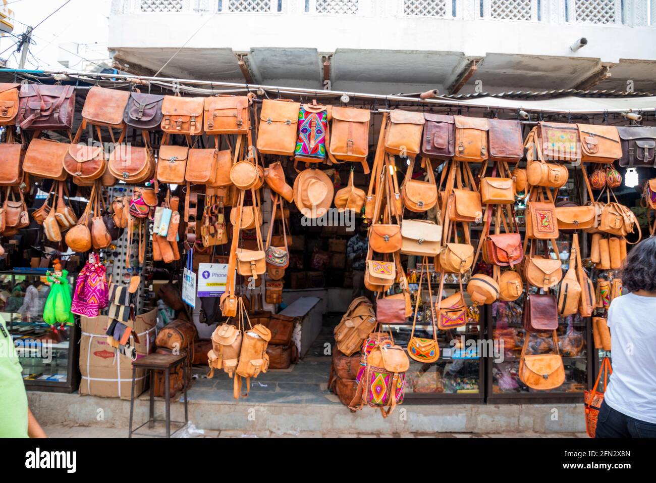 An array of Indian handicrafts on display Stock Photo - Alamy