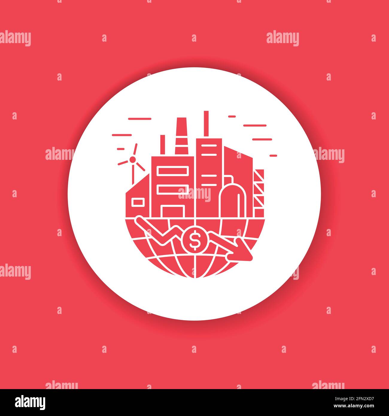 Simple graph economics drawing Stock Vector Images - Alamy
