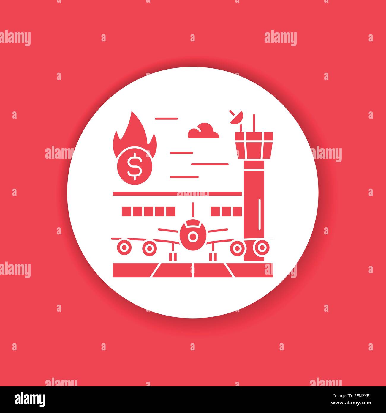 Economic flight Stock Vector Images - Alamy