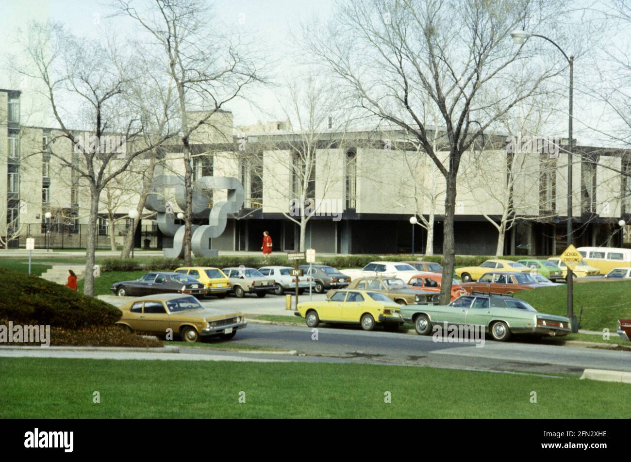 University of Chicago, Chicago IL., USA, 1977 Stock Photo - Alamy