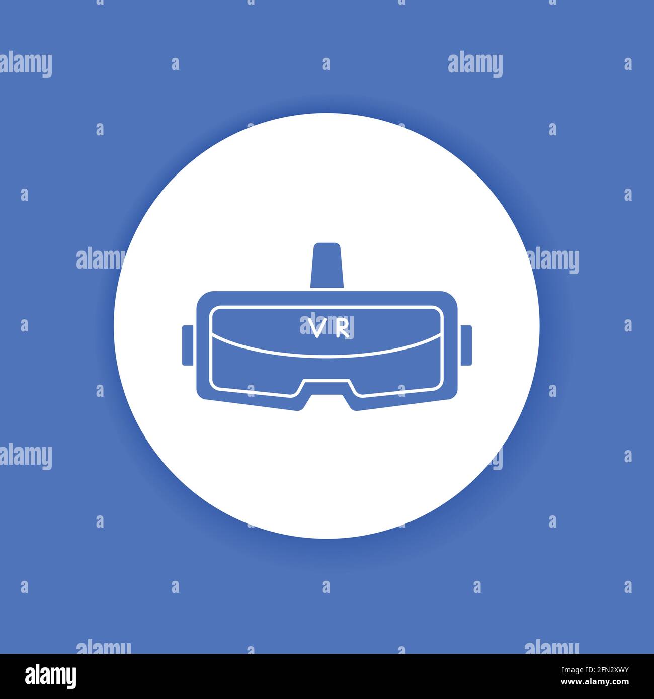 Vr goggles technology pictogram hi-res stock photography and images - Alamy