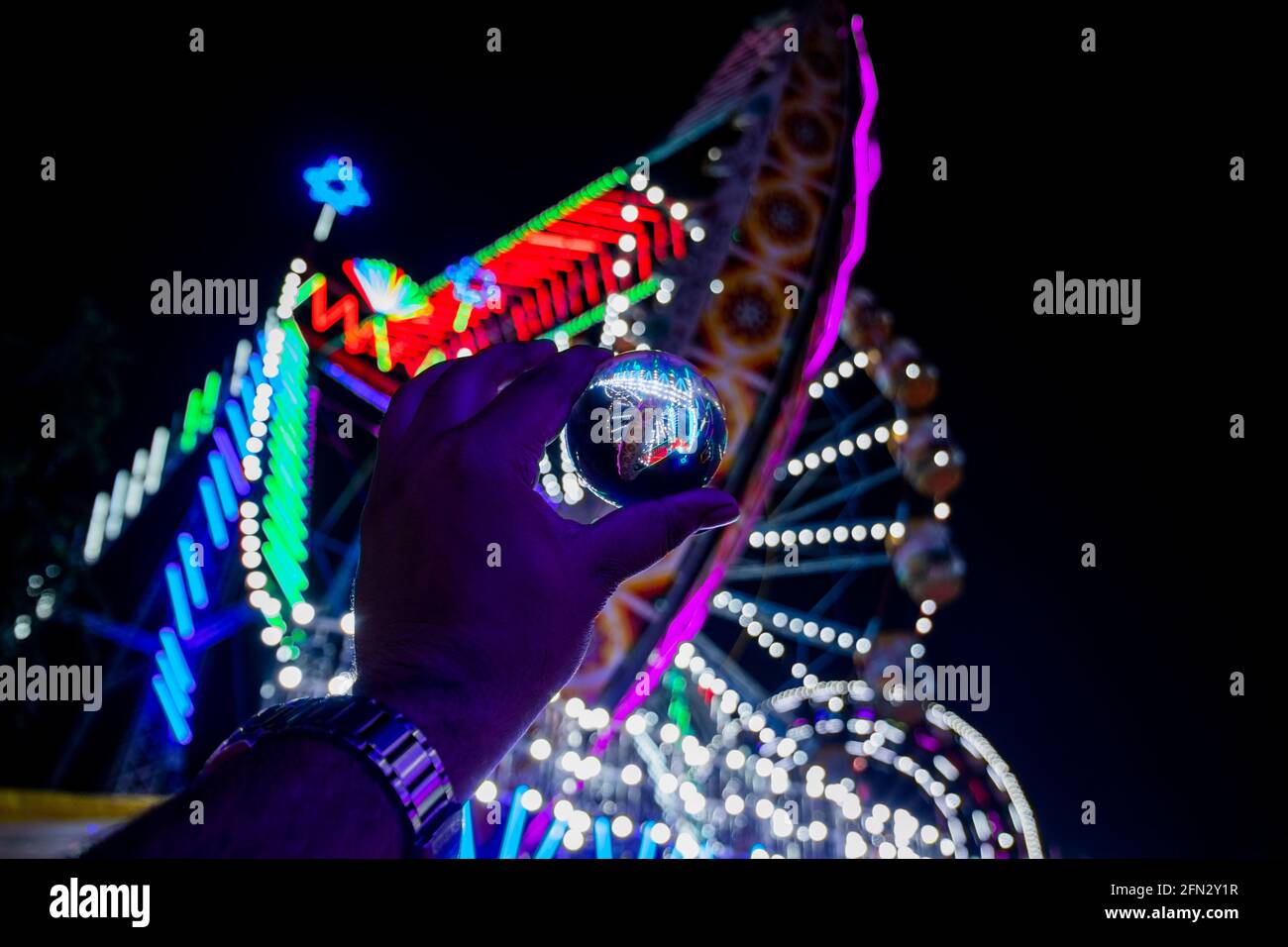 Indian fun fair hi-res stock photography and images - Alamy