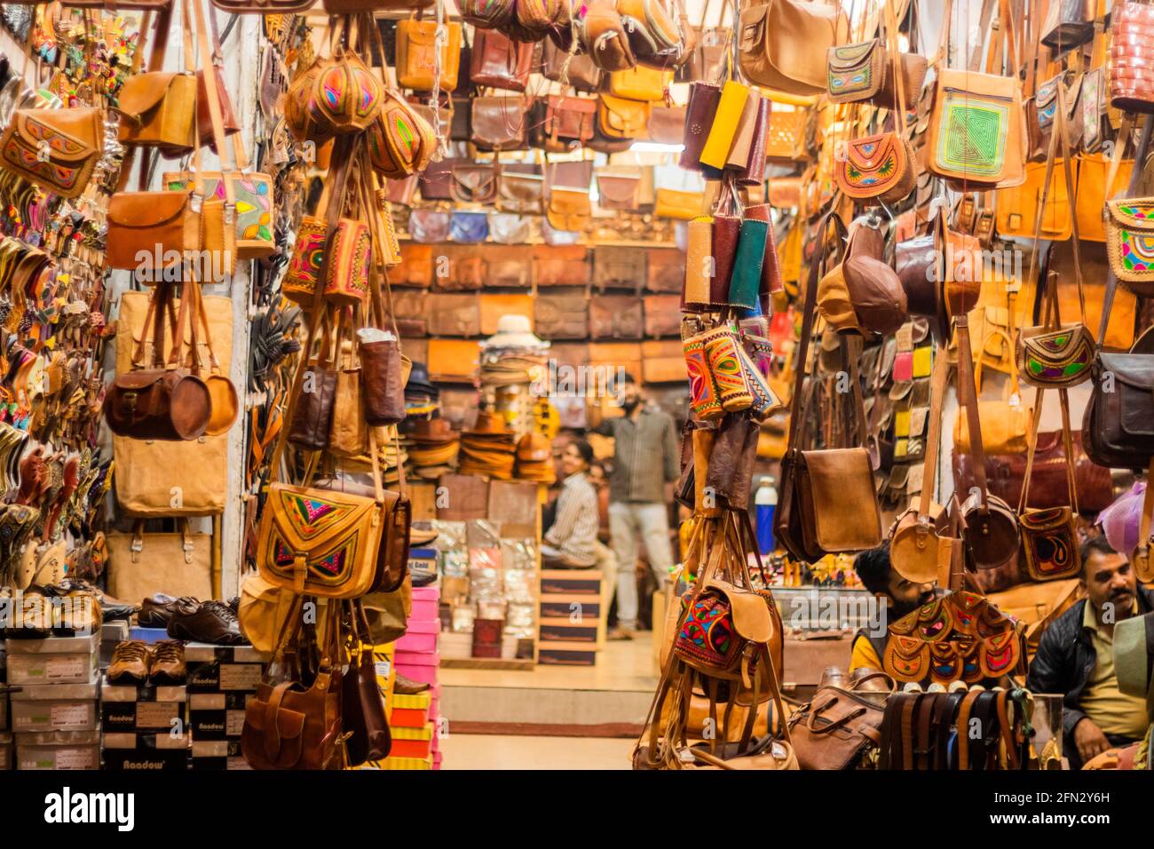 An array of Indian handicrafts on display Stock Photo - Alamy