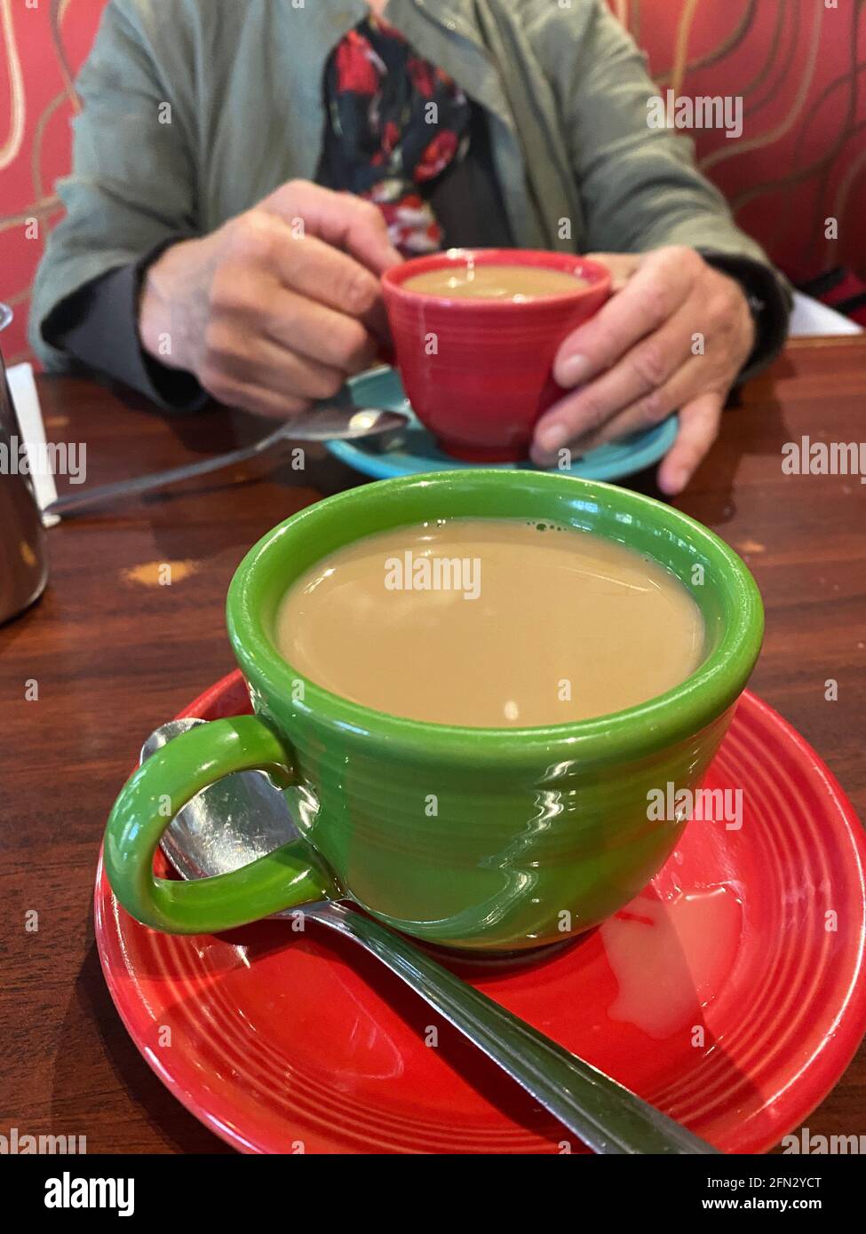 Us diner coffee hi-res stock photography and images - Alamy