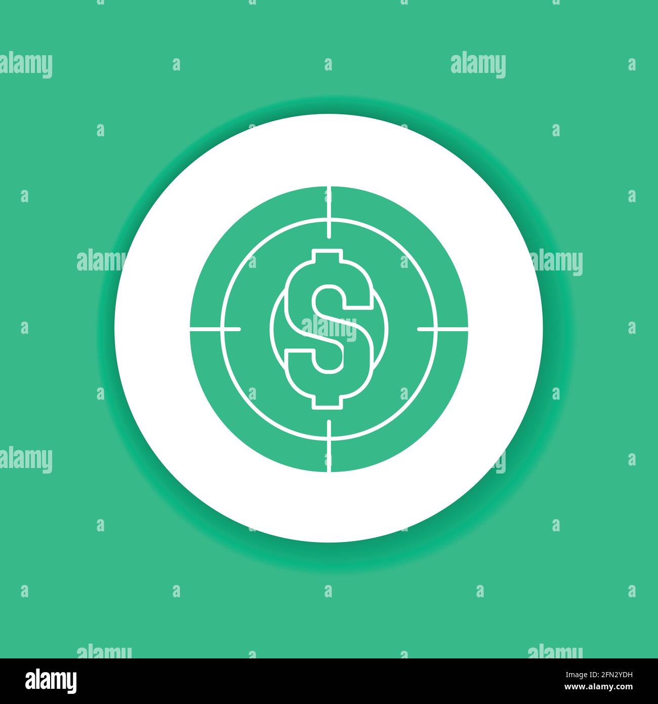 Financial goal black glyph icon. Investment planning. Pictogram for web ...