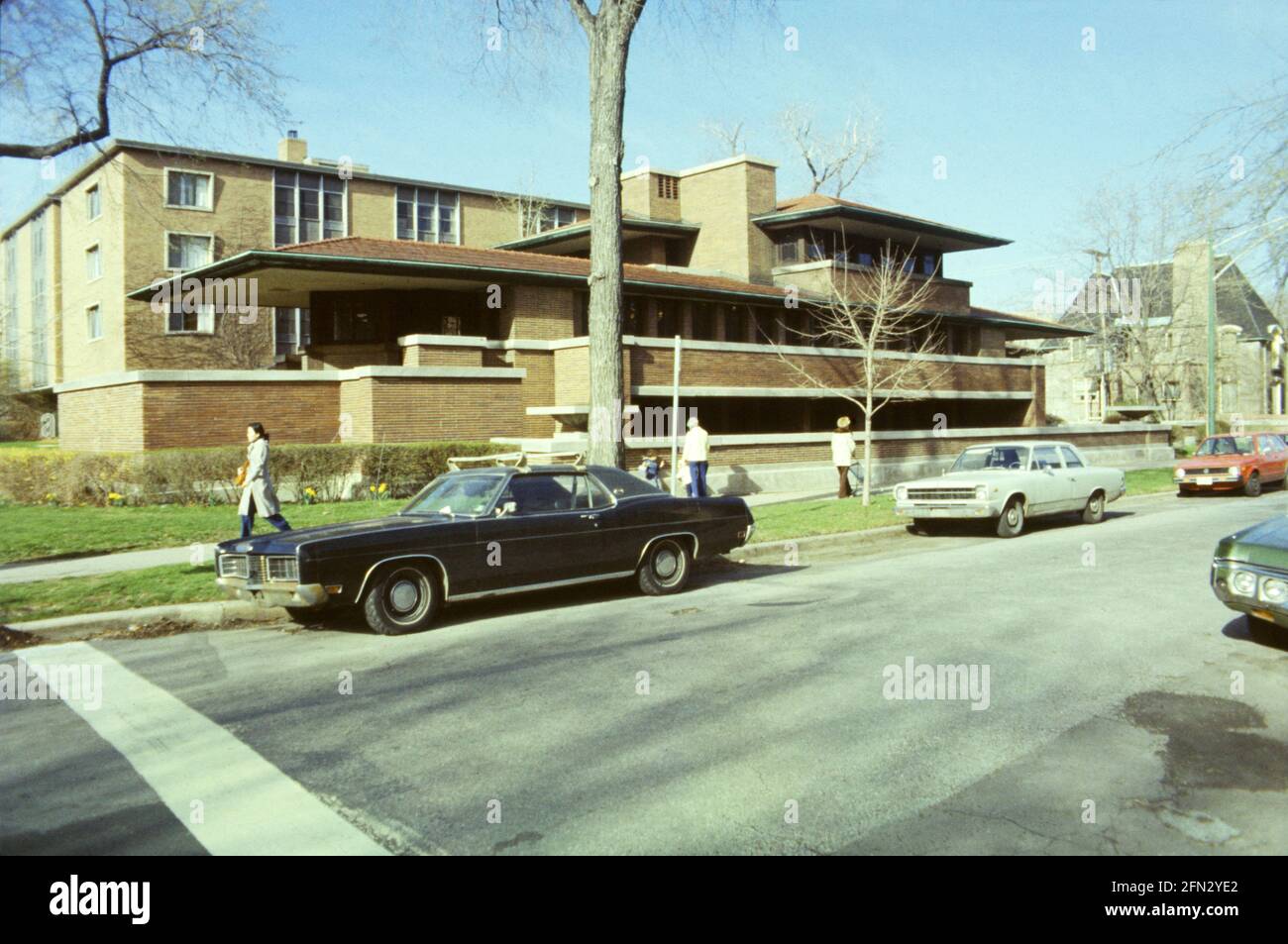 Architecture, Chicago IL, USA, 1977 Stock Photo - Alamy