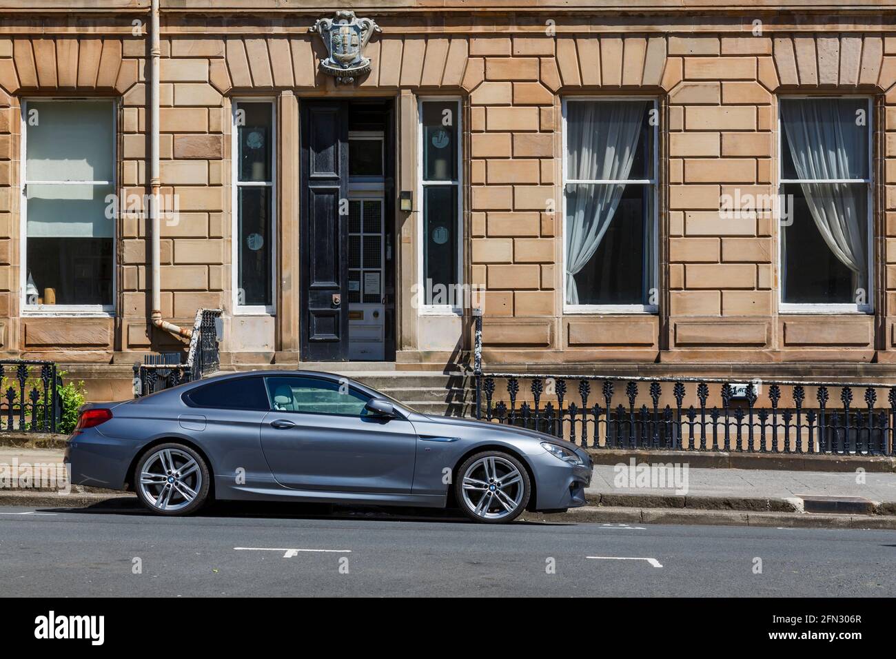 MacBrayne Hall, Park Circus Place, Glasgow, Scotland, UK Stock Photo ...