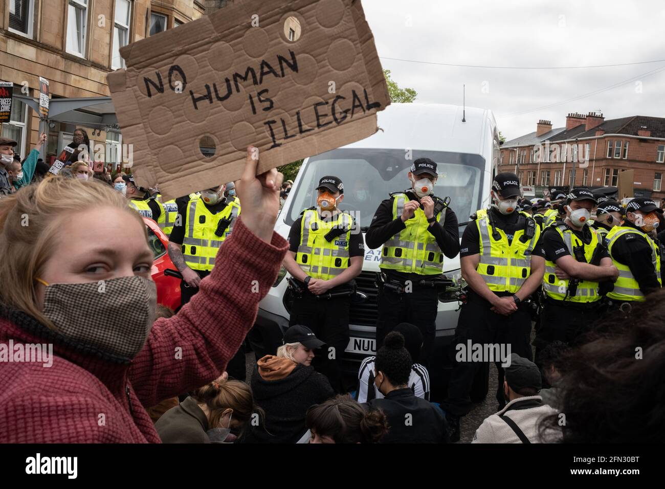 Illegal immigrant uk van hi-res stock photography and images - Alamy