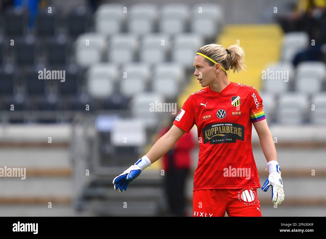 Gothenburg, Sweden. 13th May, 2021. Jennifer Falk (13 Hacken) during ...