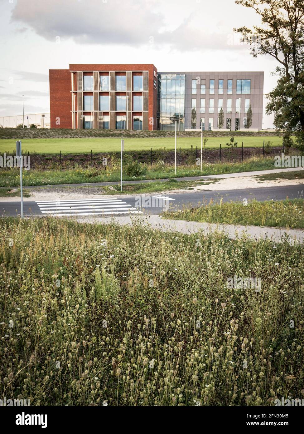 GADKI, POLAND - Oct 27, 2016: The new Raben Polska transport company ...