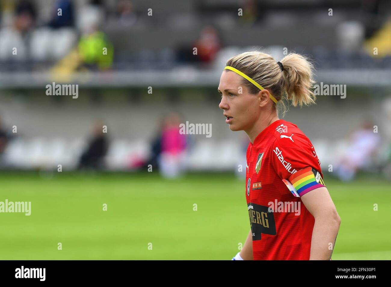 Gothenburg, Sweden. 13th May, 2021. Jennifer Falk (13 Hacken) in the ...