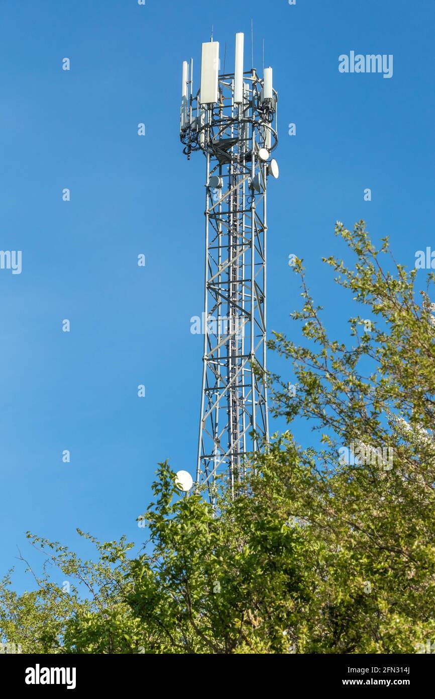 5G radio network telecommunication equipment with radio modules and ...
