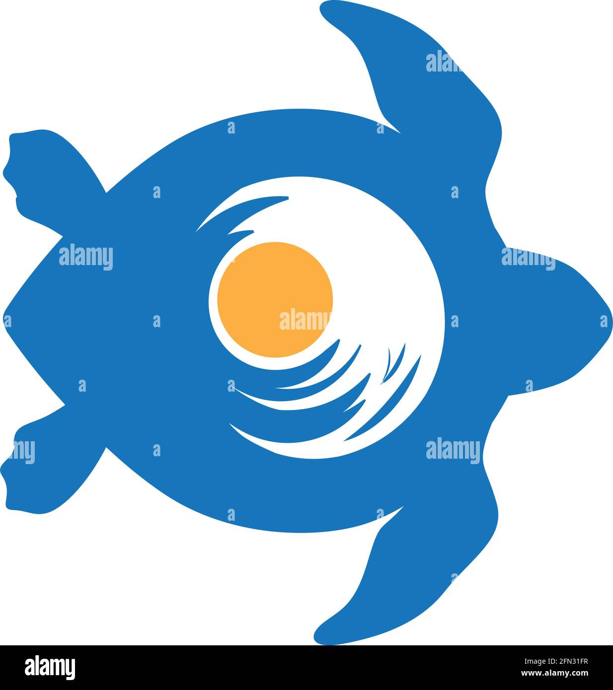 Turtle inside shell Stock Vector Images - Alamy
